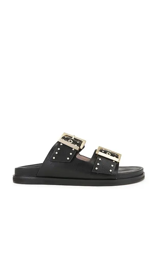 All Saints Magda Stud Sandal - Black