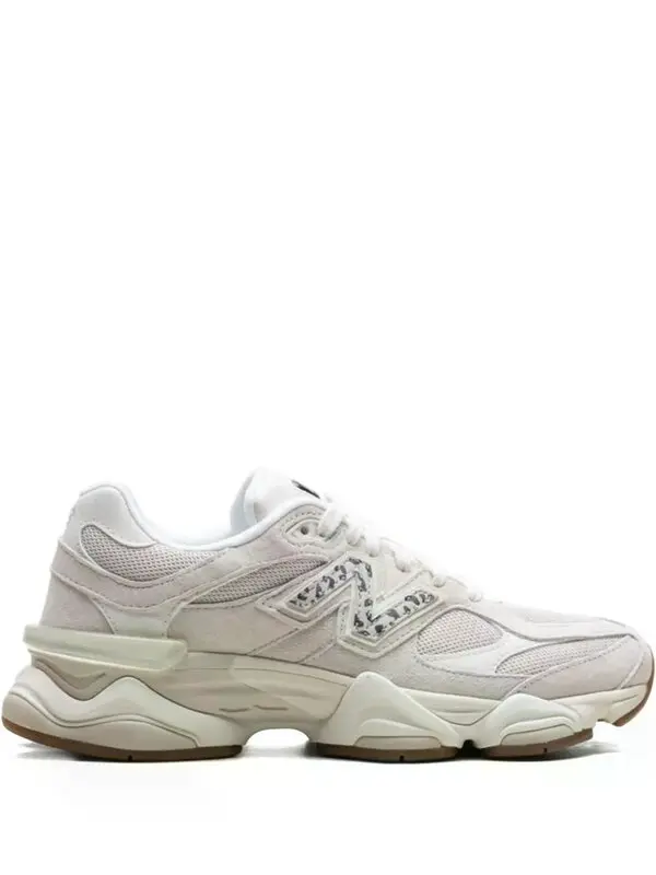 NEW BALANCE 9060 Sea Salt/leopard Print Sneakers - White