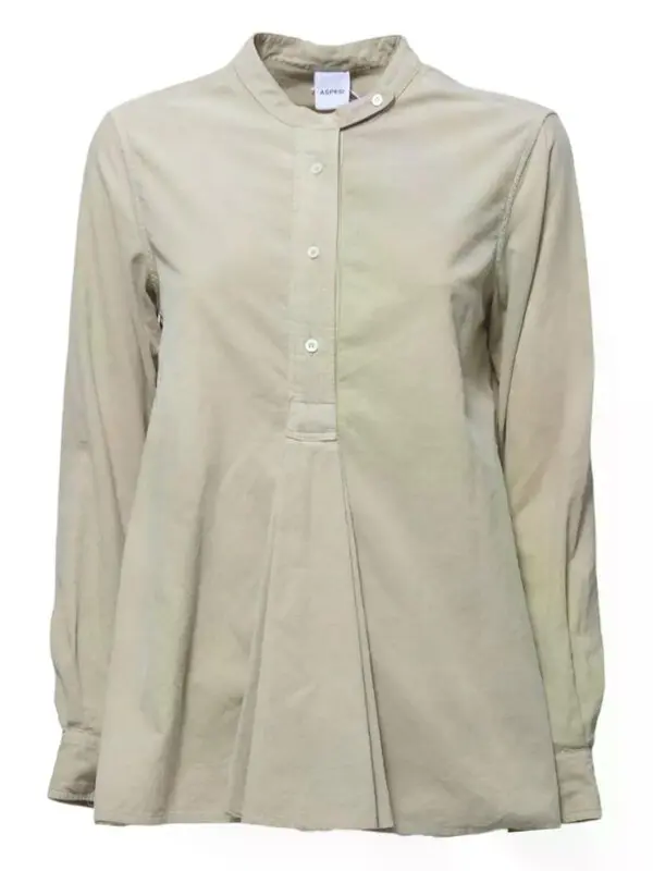 Aspesi Pleated Button-down Shirt