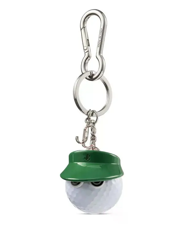 JIMMY CHOO X Malbon 2.0 Ball Charm Keyring