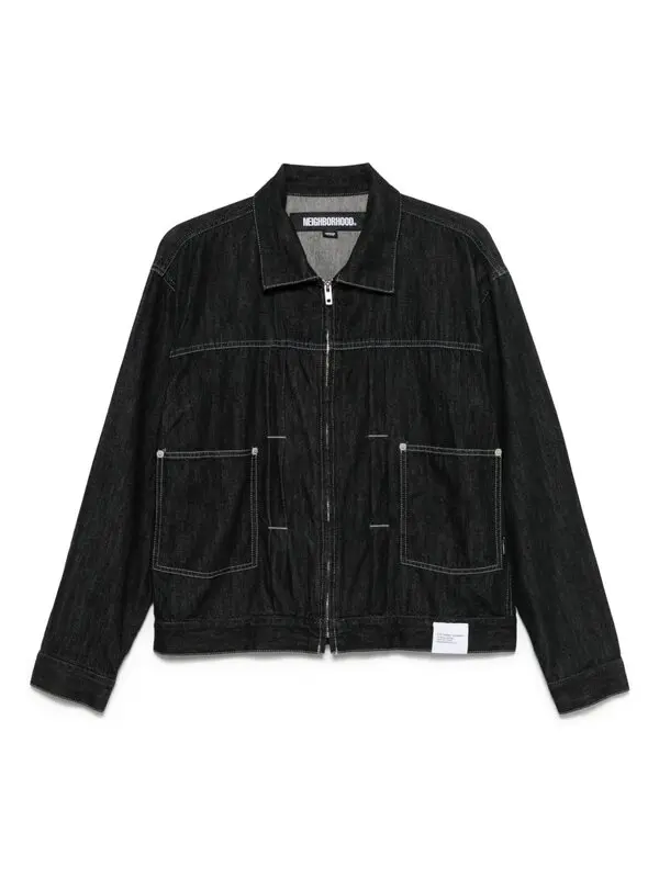 NEIGHBORHOOD Washed Zip-up Denim Jacket