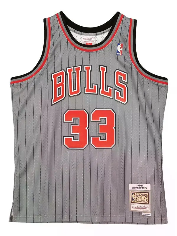 Mitchell & Ness X Nba Chicago Bulls 1995 Pippen Reload Swingman Tank Top - Grey