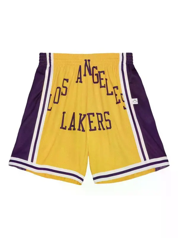 Mitchell & Ness Nba La Lakers Blown Out Shorts