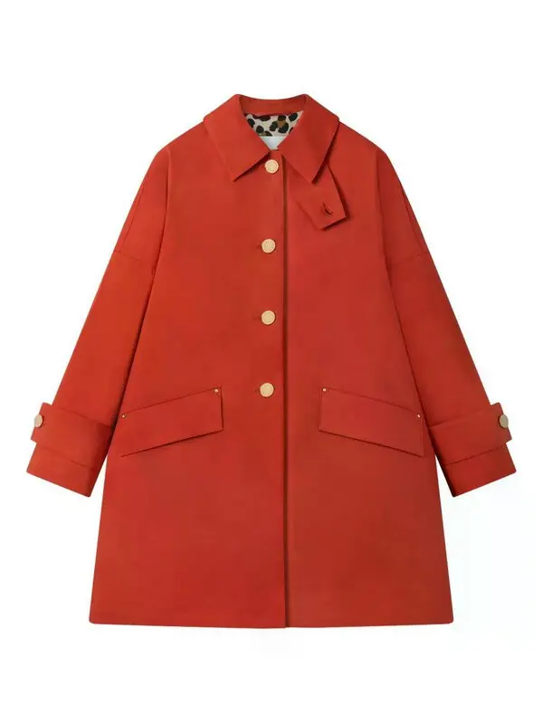 Mackintosh Humbie Coat - Red