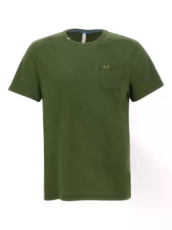 SUN 68 Cotton T-shirt - Green