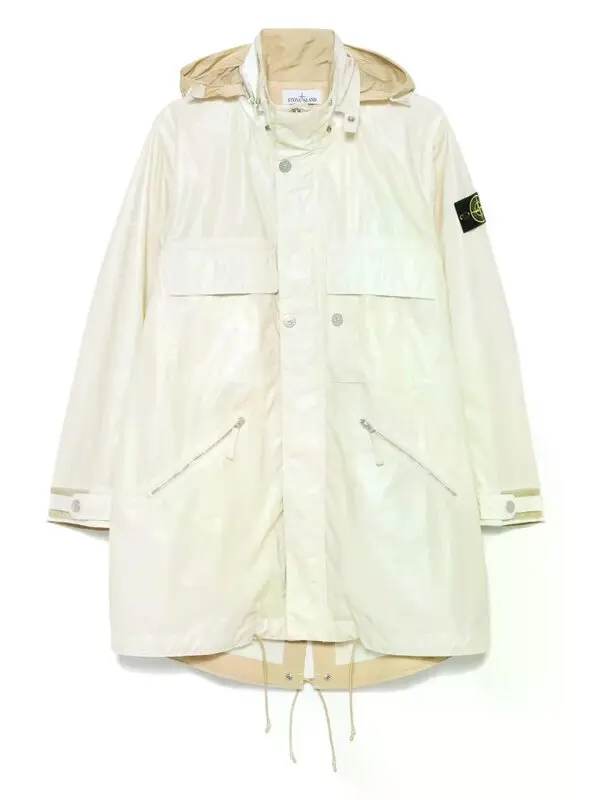 Stone Island Logo-patch Parka