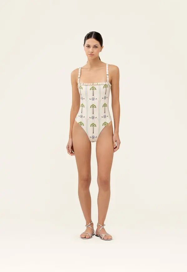 SECRETO Limon Moriche One-piece Swimsuit