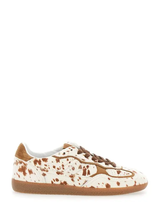 ALOHAS Leather Low-top Sneakers - Brown