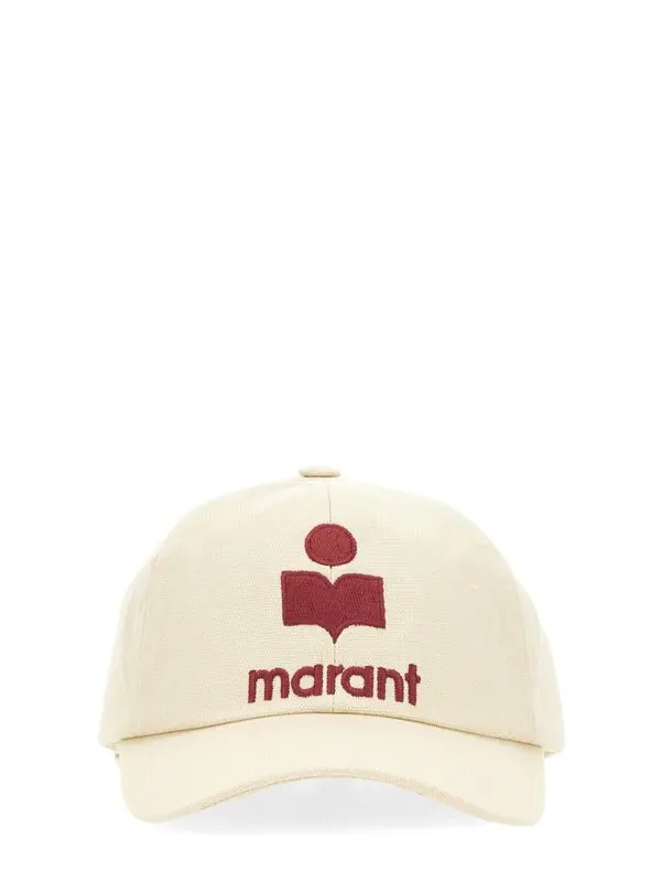 Isabel Marant Tyron Baseball Cap - Powder