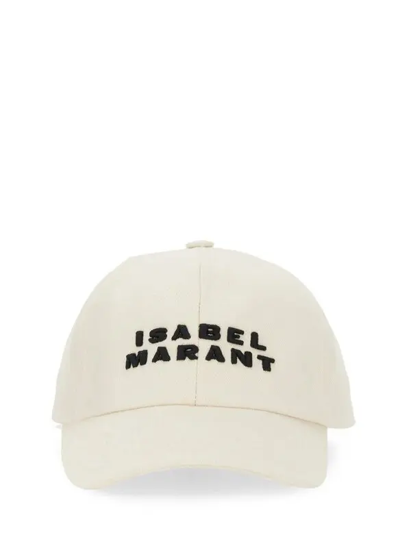 Isabel Marant Tyron Baseball Cap - Powder