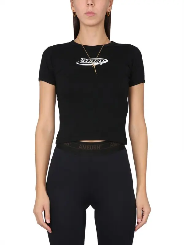 AMBUSH Graphic T-shirt - Black