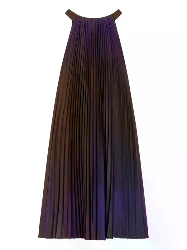 Max Mara Cellula Pleated Mini Dress