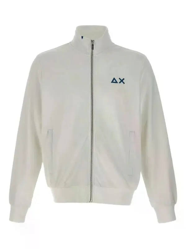 SUN 68 Athletic Zip-up Jacket - Neutrals