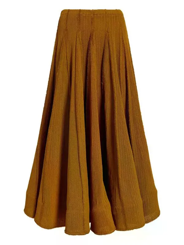 Proenza Schouler Tavia Midi Skirt - Brown