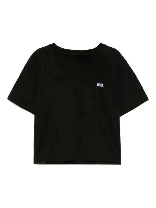 Izzue Logo T-shirt - Black