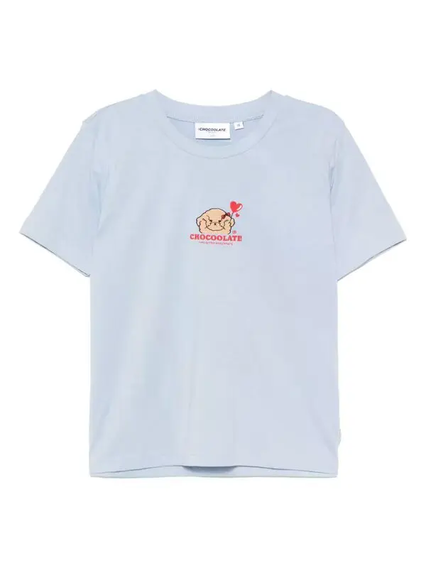 CHOCOOLATE Graphic T-shirt - Blue
