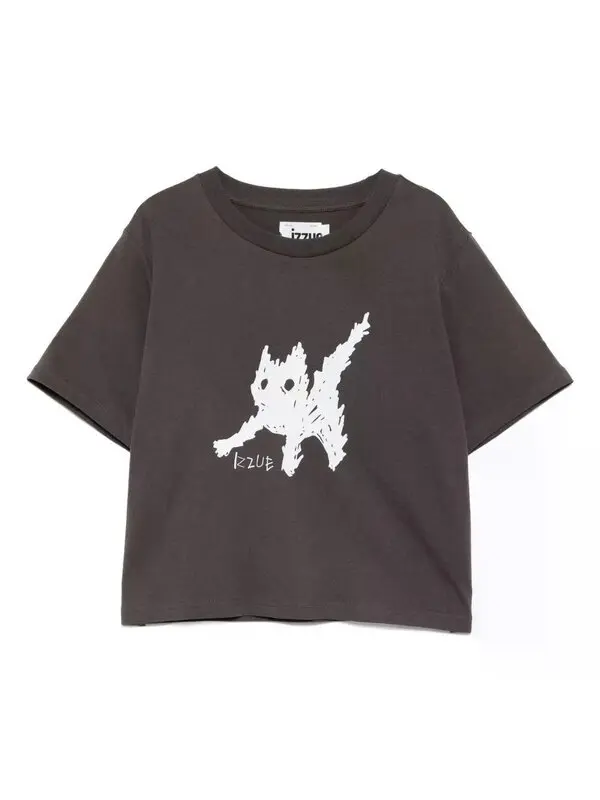 Izzue Graphic T-shirt - Grey