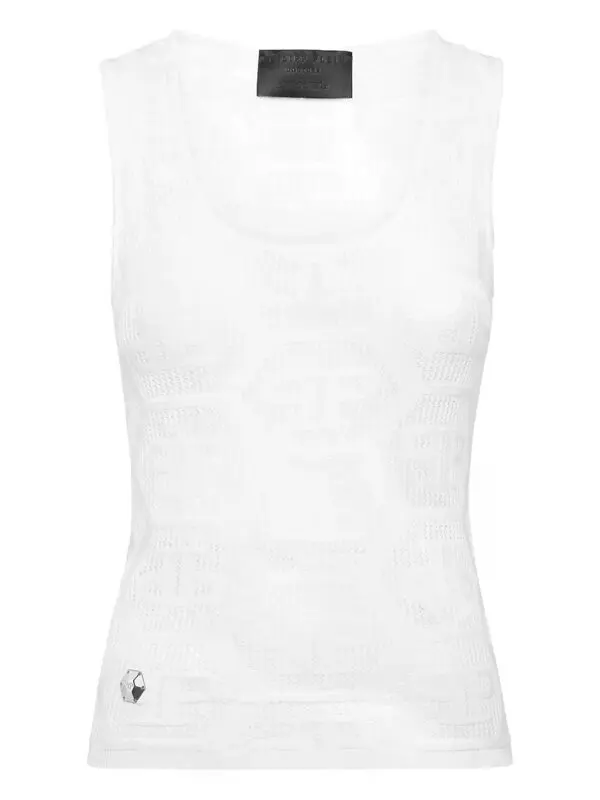 Philipp Plein Monogram Tank Top