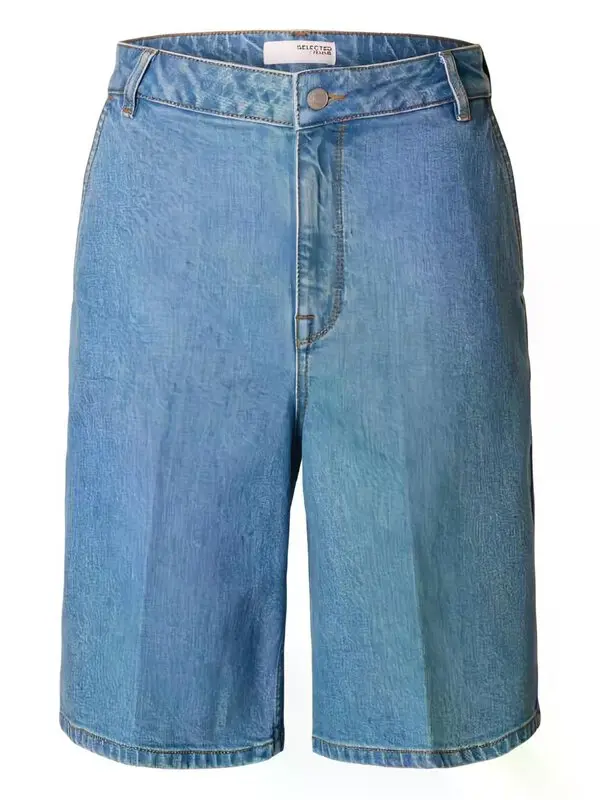 SELECTED Denim Knee-length Shorts