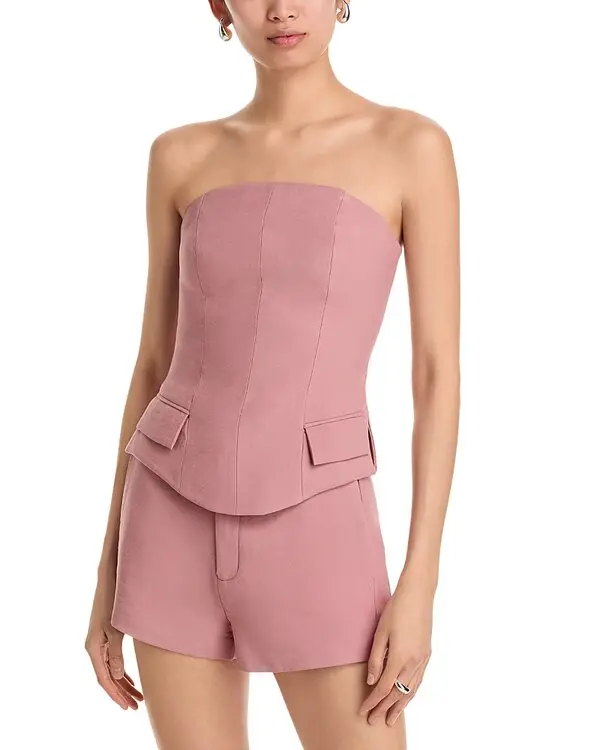NONCHALANT LABEL Georgia Bustier Top