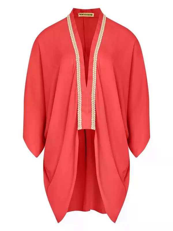 OLYMPIAH Braided-trim Jacket - Pink