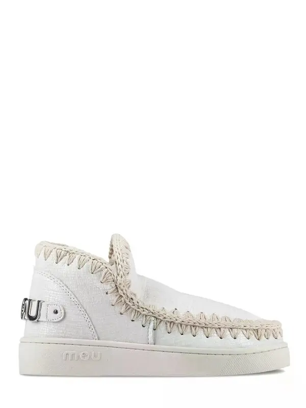 Mou Braided Slip-on Sneakers