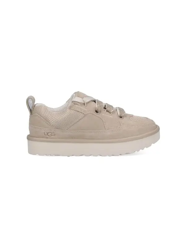 UGG Lace-up Sneakers - Beige