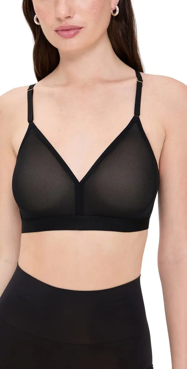 Hanky Panky Mesh Bralette - Black