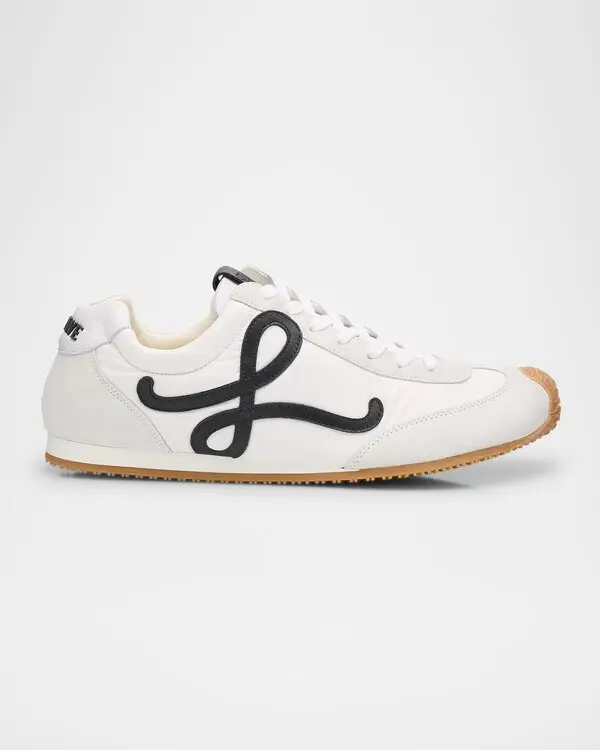 Loewe Ballet Runner 2.0 Low-top Sneakers - Wht/blk/cream