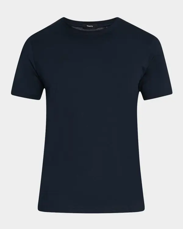 Theory Crewneck Precise Tee - Eclipse