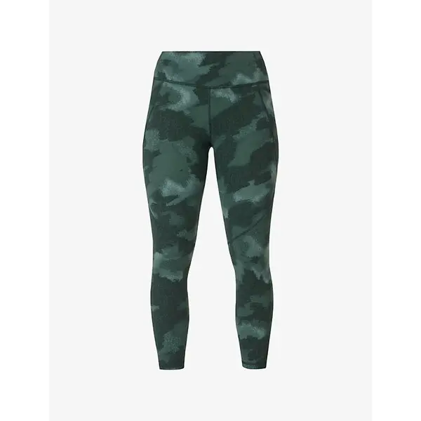 Sweaty Betty Power Graphic-print High-rise Stretch-jersey Leggings - Grnterrain Camprint
