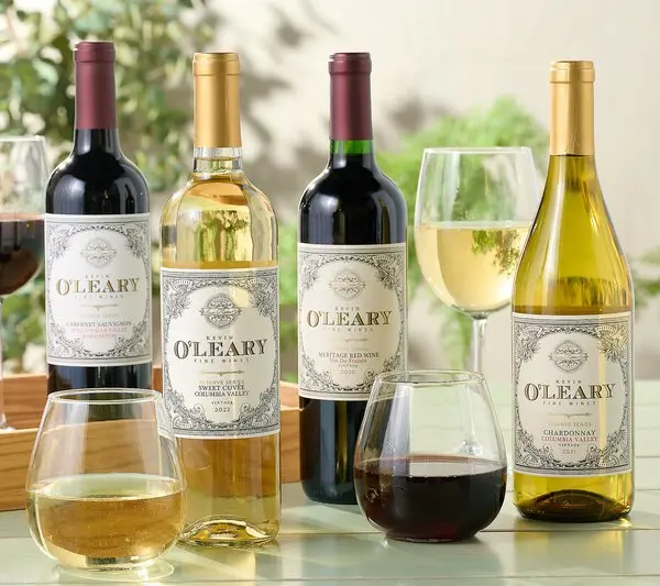 KEVIN O'LEARY Outdoor Entertaining Reserve Wine 12 Bottle Set - One-color