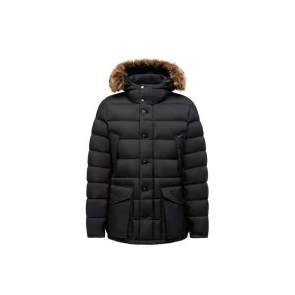 Moncler Clunye Hooded Mid-length Down Jacket