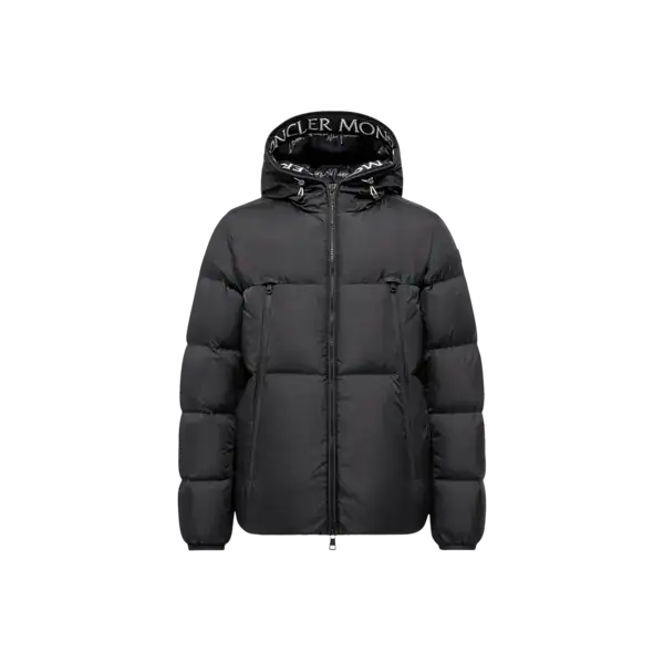 Moncler Montcla Short Down Jacket - Black | Editorialist