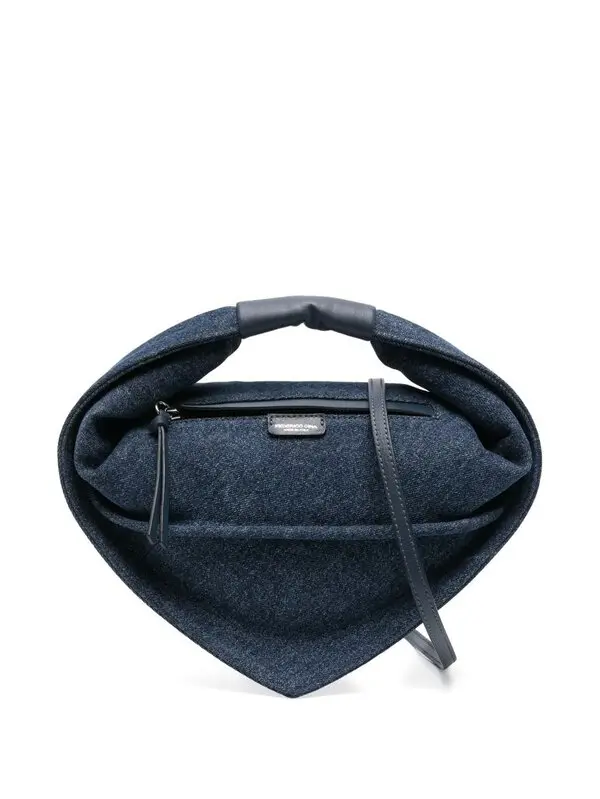 FEDERICO CINA Midi Tortellino Bag - Blue