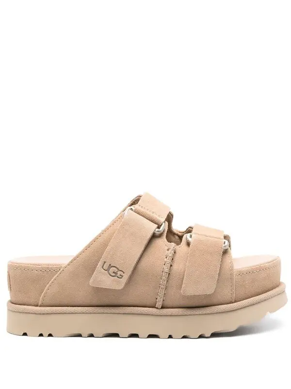 UGG Goldenstar Hi Slide Shoes - San Sand