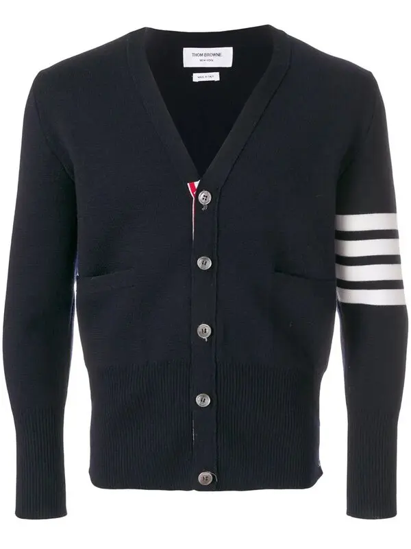 Thom Browne Milano Stitch Merino Wool Cardigan