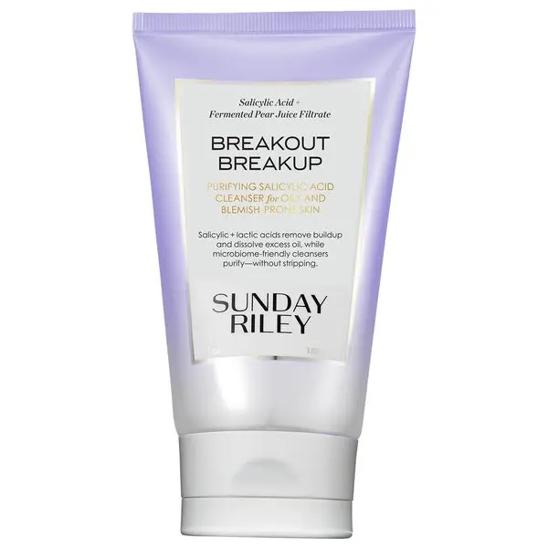Sunday Riley Breakout Breakup Salicylic Acid Cleanser For Blemish-prone Skin
