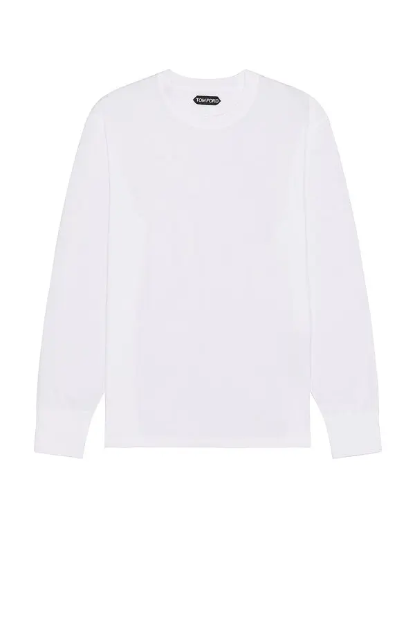 TOM FORD Crew Neck Tee - White