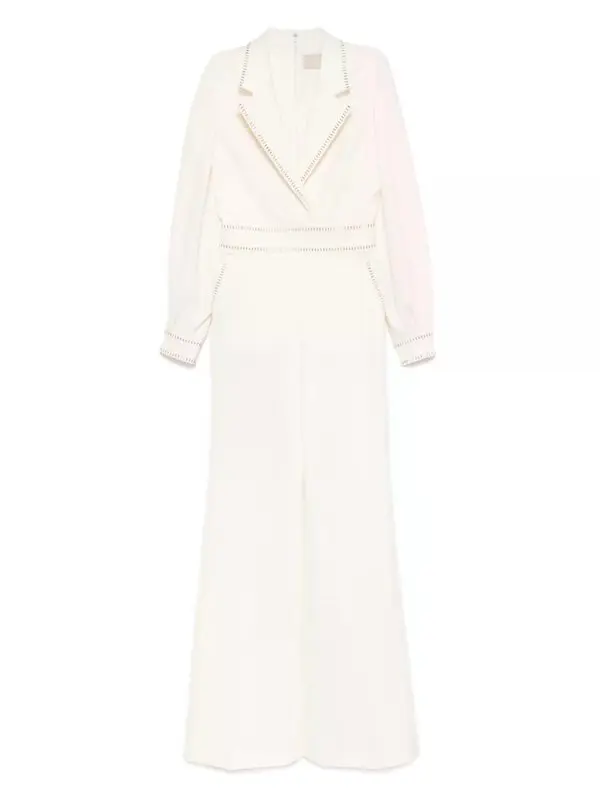 Elie Saab Stud-embellished Jumpsuit