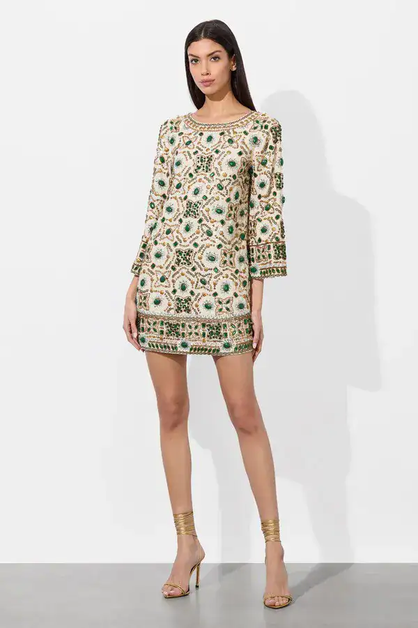 white and gold tweed dress Good as Gold Romper Dress - Blue and White, Medium | Hazel and Olive