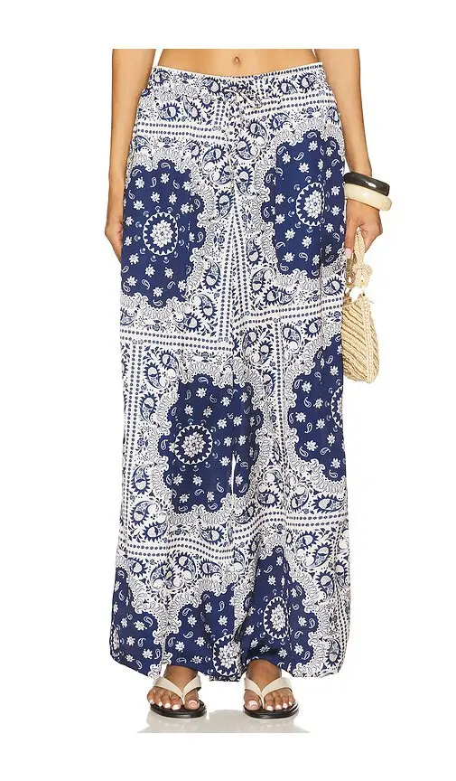 Agua Bendita Harmony Atma Pant In Blue
