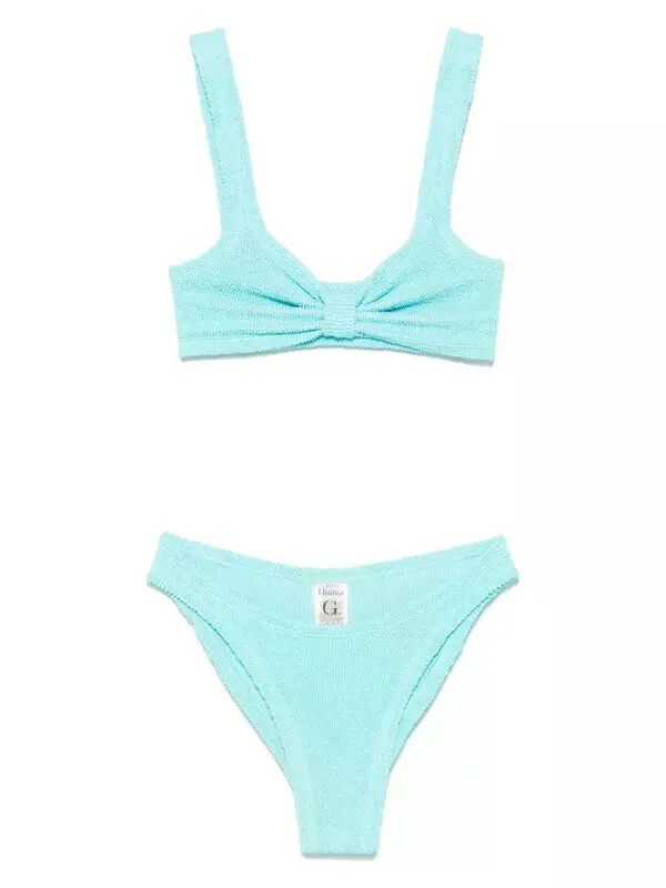 Hunza G Bonnie Bikini Set - Blue