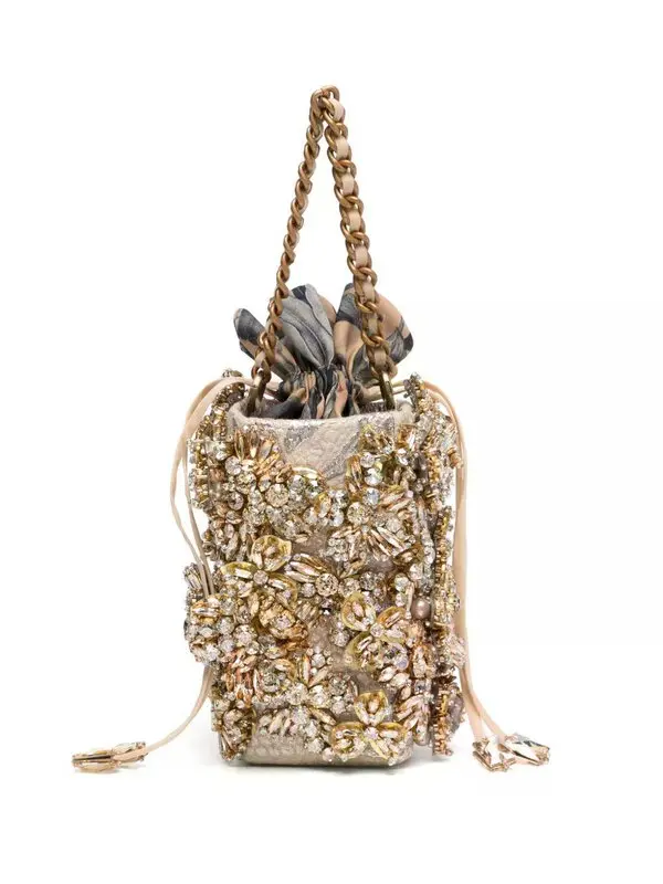 Biyan Mini Embellished Box Bag
