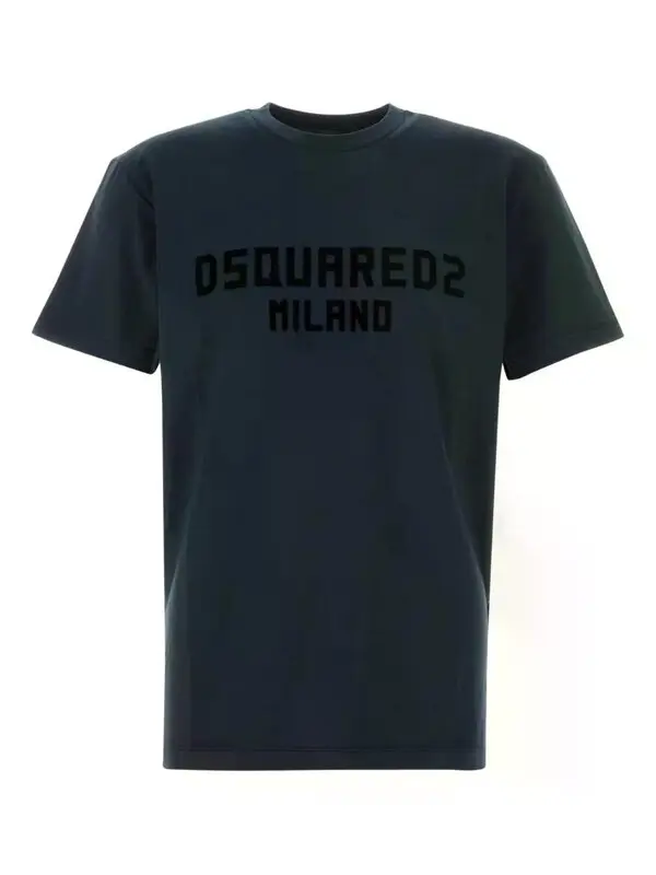 Dsquared2 Logo-print Cotton T-shirt - Blue