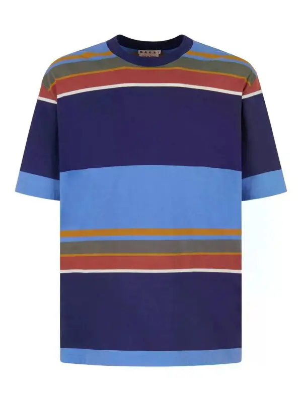 Marni Striped Cotton T-shirt