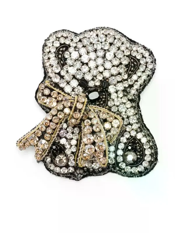 Dice Kayek Crystal-embellished Pin