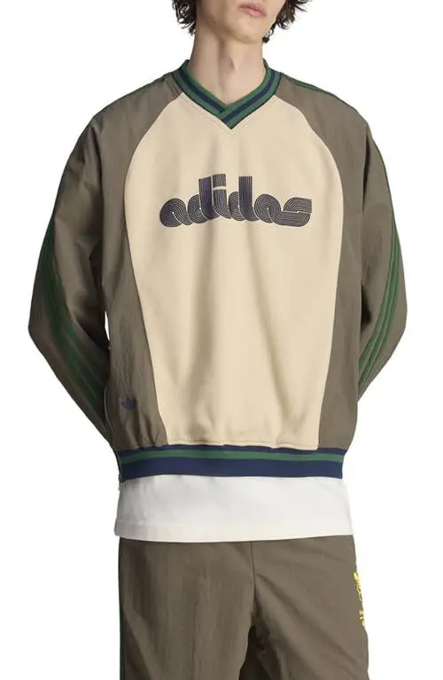 ADIDAS X BRAINDEAD Gender Inclusive Graphic Sweatshirt