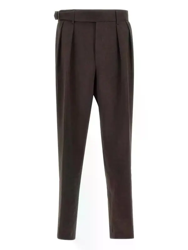 Hugo Boss Linen-blend Trousers