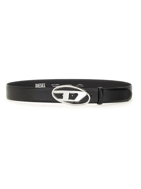 Diesel Smooth Leather Belt